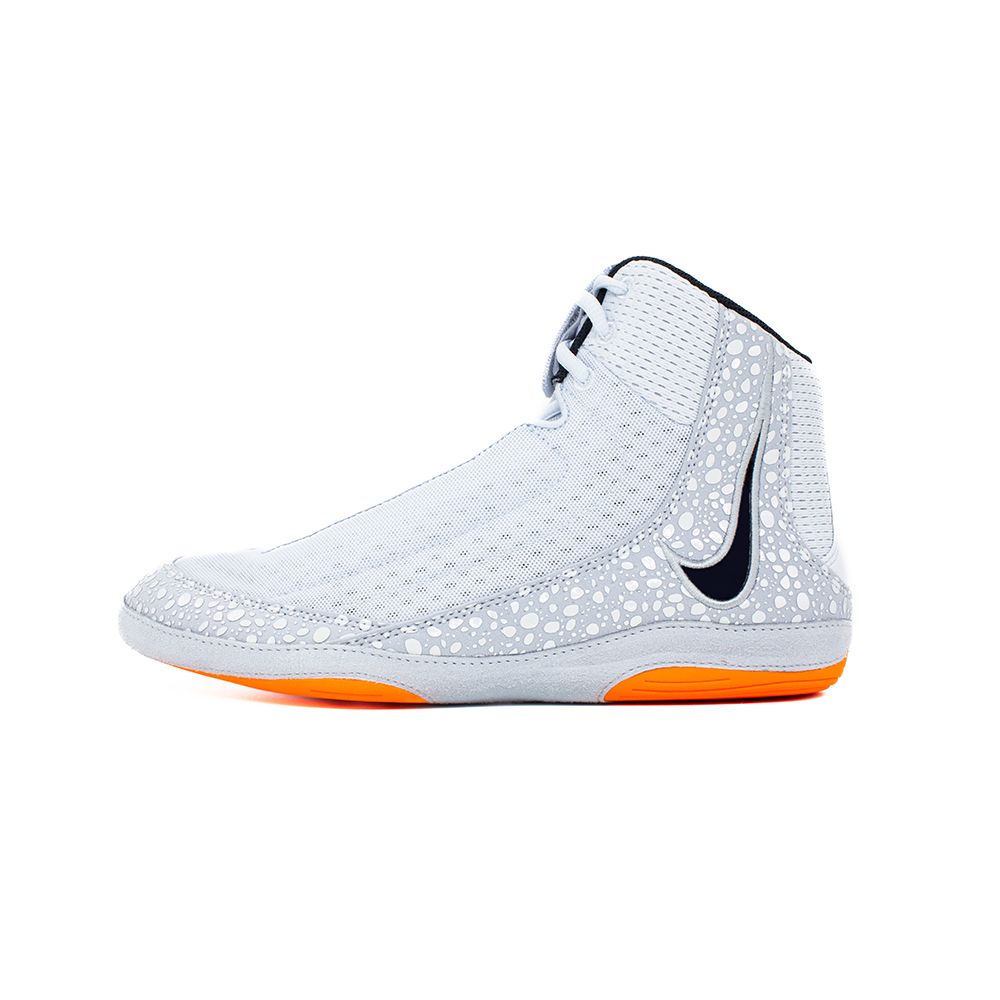 Nike Inflict 4 SE - FOOTBALL GREY/DARK OBSIDIAN- SKY GREY-TOTAL ORANGE ...