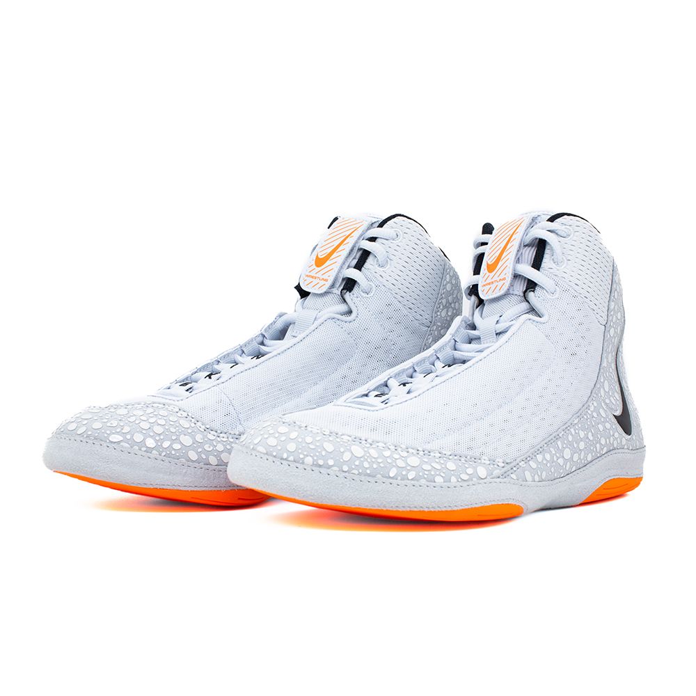 Nike Inflict 4 SE - FOOTBALL GREY/DARK OBSIDIAN- SKY GREY-TOTAL ORANGE ...